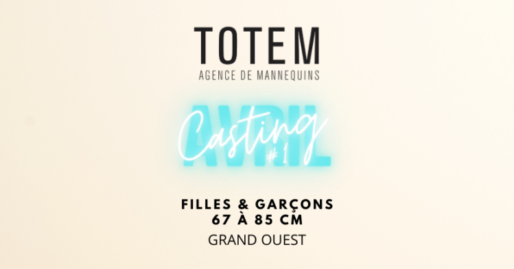 Casting > filles, garçons > 67 - 85 cm | Agence TOTEM
